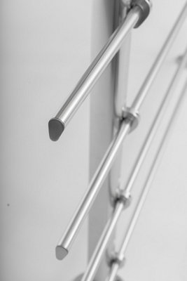 Pure Titanium Banister Kit 1.5m Wall Mounted