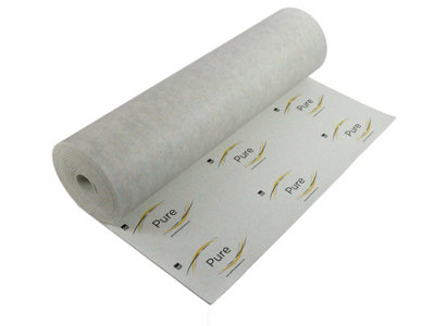 Pure Ultra High Density Carpet Underlay Roll Flooring (15 SQM) 1.37m x ...