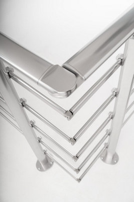 Pure White Balustrade Corner Kit