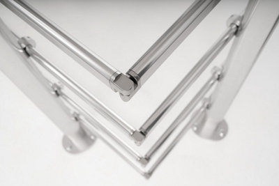 Pure White Balustrade Corner Kit