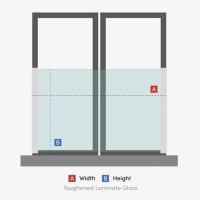 Pure White Side Mount Juliet Balcony Profiles For 13.5mm Glass