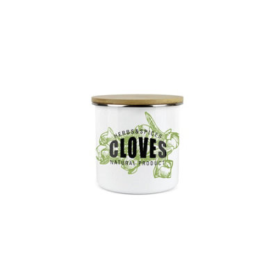Purely Home Cloves Spice Jar - Mini Storage Canister - Cooking Green ...