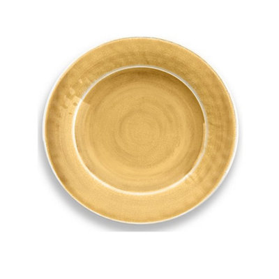 Purely Home Crackle Gold Melamine Side Plates - Set of 5