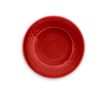 Purely Home Crackle Red Melamine Side Plates - Set of 4 | DIY at B&Q