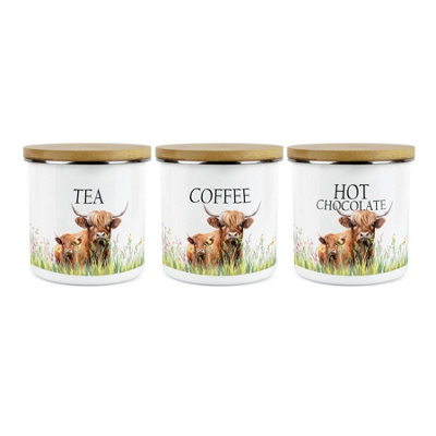 Purely Home - Highland Cow Mum & Calf - Tea, Coffee & Hot Chocolate ...