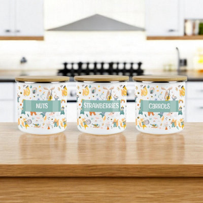 Purely Home Kids Mini Snack Pot - Lunchtime Musical Creatures Raisins ...