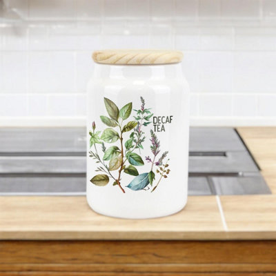Purely Home - Minimalist Essentials - Decaf Tea Canister - Kitchen ...