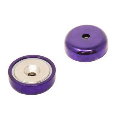Purple A Type Neodymium Pot Magnet for Arts, Crafts, Model Making, DIY ...