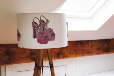Purple High Heels (Ceiling & Lamp Shade) / 25cm x 22cm / Lamp Shade