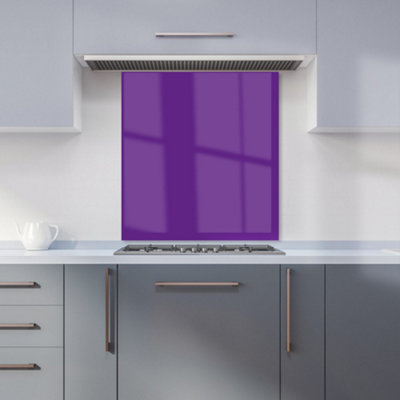 Purple Jam Premium Glass Kitchen Splashback W600mm x H600mm