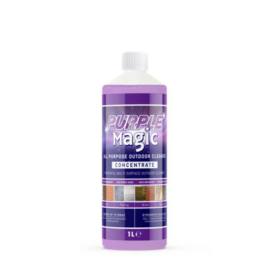 Purple Magic All Purpose Outdoor Cleaner Concentrated Mould, Mildew ...