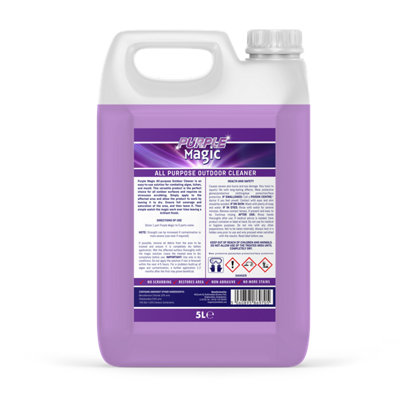 Purple Magic All Purpose Outdoor Cleaner Concentrated Mould, Mildew ...