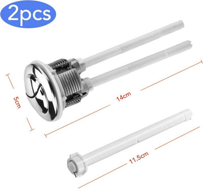 Push Button Toilet Flush Button, Dual Flush Toilet Push Button, Toilet ...