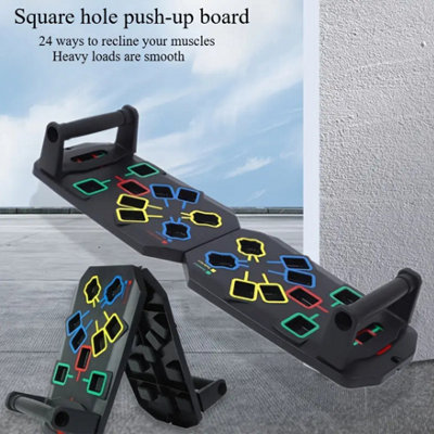 Push Up Board Home Workout Fitness Gym Equipment Strength Training ...