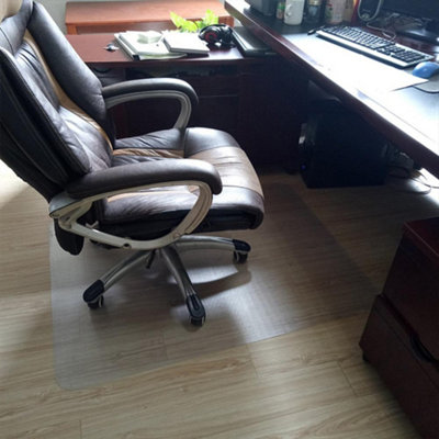 PVC Anti Slip Chair Mat Floor Protector 120 x 90 cm