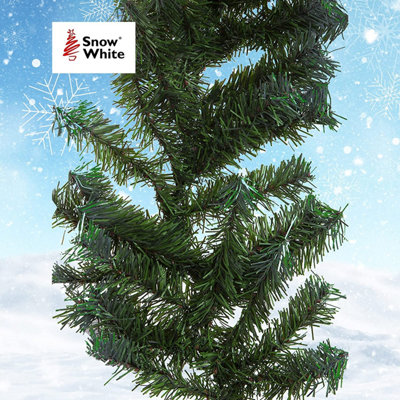 PVC Christmas Garland- 240 tips Extra Long Christmas Garland