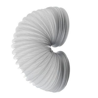 PVC Flexible Duct Hose Round Flexi Duct Pipe Tumble Dryer Hood ...