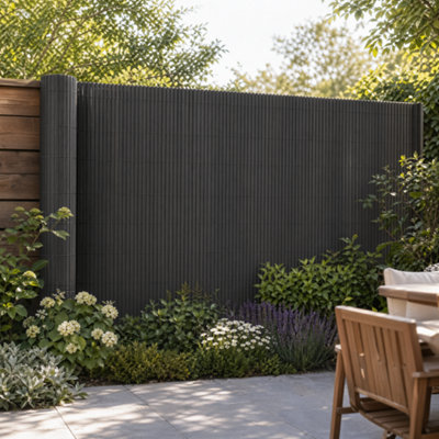 PVC Privacy Fence Extra Wide Sun blocking Screen for Patios and Gardens ...