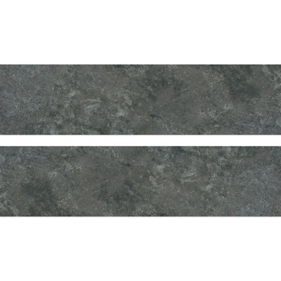 PVC WidePanel Dark Grey Concrete Matt Tongue & Groove Waterproof Shower ...