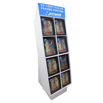 Pyramid International 3D Frames Display Board White (One Size) | DIY at B&Q