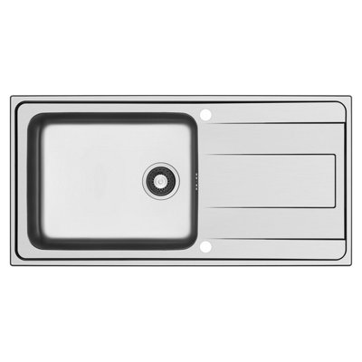 Pyramis ALEA 100 Stainless Steel 100cm Inset Kitchen Sink