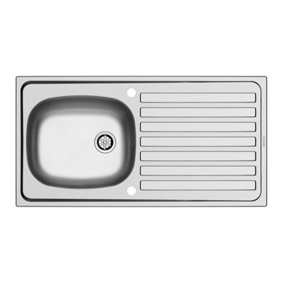 Pyramis ESSENTIAL BS 94 Stainless Steel 94cm Kitchen Sink with Drainer