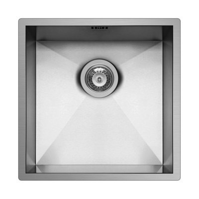 Pyramis TETRAGON 40 Stainless Steel 40cm Undermount Kitchen Sink