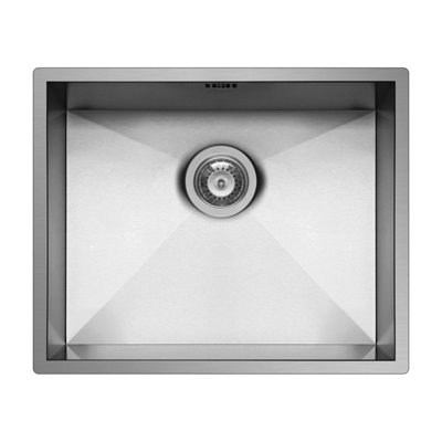 Pyramis TETRAGON 50 Stainless Steel 50cm Undermount Kitchen Sink