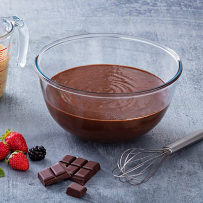 Pyrex 3 Piece Glass Bowl Set Clear