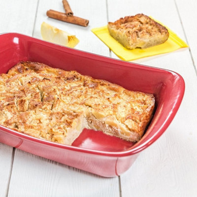 Pyrex Supreme Rectangular Roaster 26cm Red