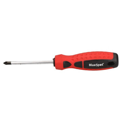 PZ1 x 75mm Pozi Electrical Screwdriver with Magnetic Tip and Rubber Handle