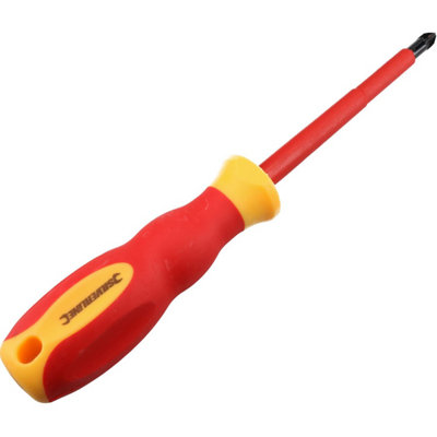 PZ2 x 100mm VDE Insulated Soft Grip Electrical Electricians Screwdriver ...