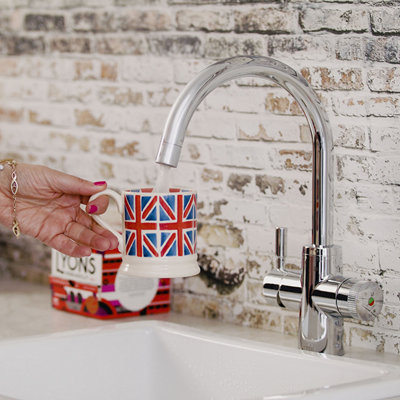 QETTLE Original - 100C Boiling Water Tap, 4-in-1