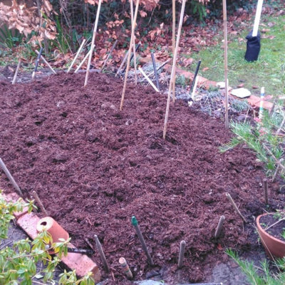 QGS - Mushroom Compost 10 x 75 Litre bags Soil Improver & Mulch