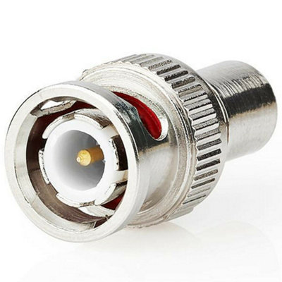 QTY 100 BNC Male Plug Crimp Connector Coaxial Cable RG58 RG141 URM43 URM76 | DIY at B&Q