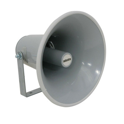 QTY 2 PAIR 40W 8OHM ALUMINIUM HORN MEGAPHONE SPEAKER WITH MOUNT & CABLE ...