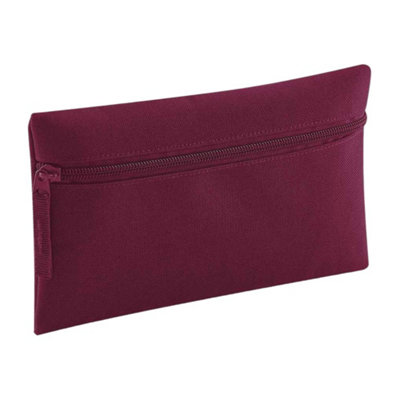 Quadra Pencil Case Burgundy (One Size)