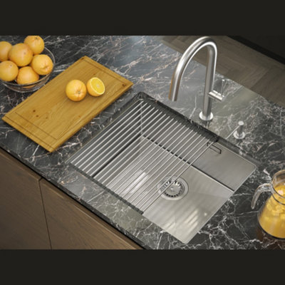 Quadron Anthony 60 Kitchen Workstation Sink, Undermount with ...