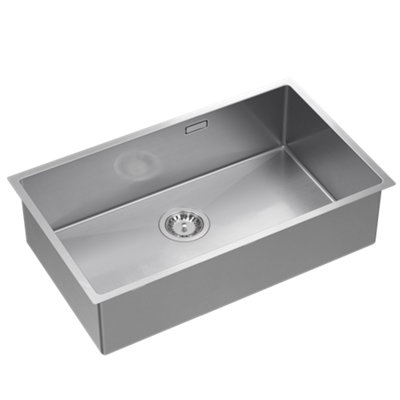 Quadron Anthony 80 Kitchen Workstation Sink, undermount 70cm bowl, with ...
