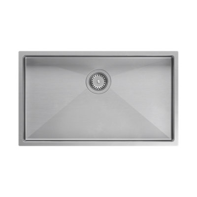Quadron Anthony 80 undermout kitchen sink, 70cm bowl, AISI 304 ...