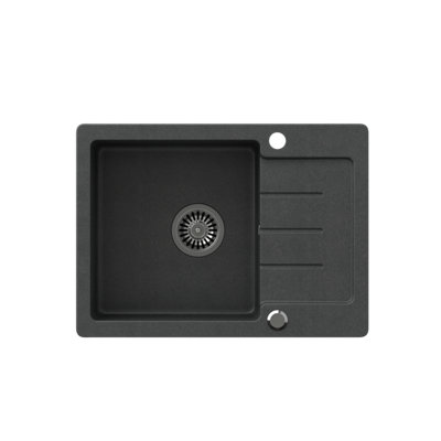 Quadron Johnny 116 Compact kitchen sink with small drainer to fit 45cm ...