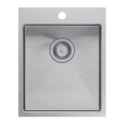 Quadron Russel 90 Compact Kitchen Sink, 350mm to fit 40cm cabinet ...