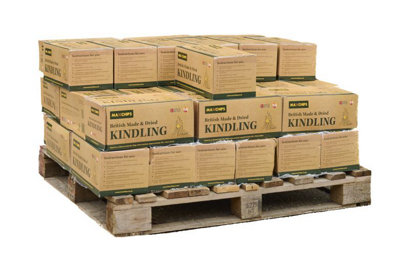 Quarter pallet of 40 boxes of Kindling