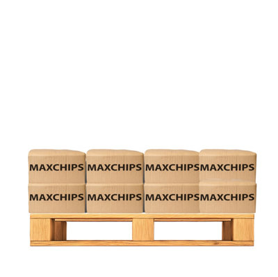 Quarter Pallet of Maxchips Kiln Dried Hardwood Logs. (delivery Included)