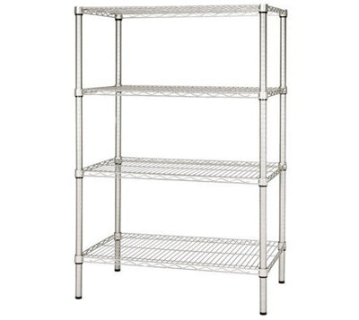 Quattro 4 Tier Storage Racking 1800mm Wide. Adjustable Shelves | DIY at B&Q