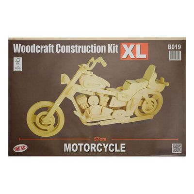 Quay Woodcraft Construction Kit Motorcycle XL