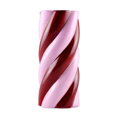 Que Rico Amor Del Color Pink/Maroon Camila Vase
