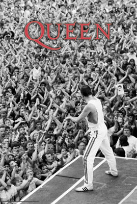 Queen Live At Wembley 61 x 91.5cm Maxi Poster | DIY at B&Q