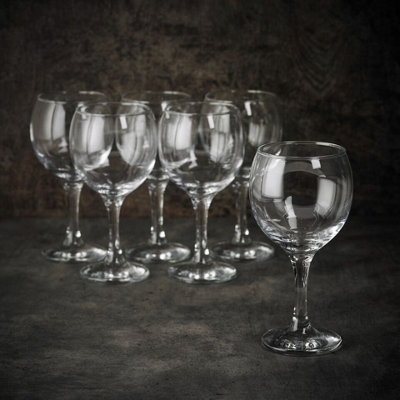 Queensway Home & Dining 16cm Height Soda Lime Glasses 290ml Bar ...