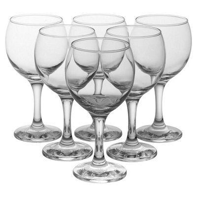 Queensway Home & Dining 16cm Height Soda Lime Glasses 290ml Bar ...